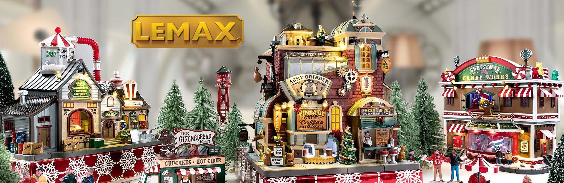 Paniate - Lemax Collezione Completa Villaggi e Personaggi